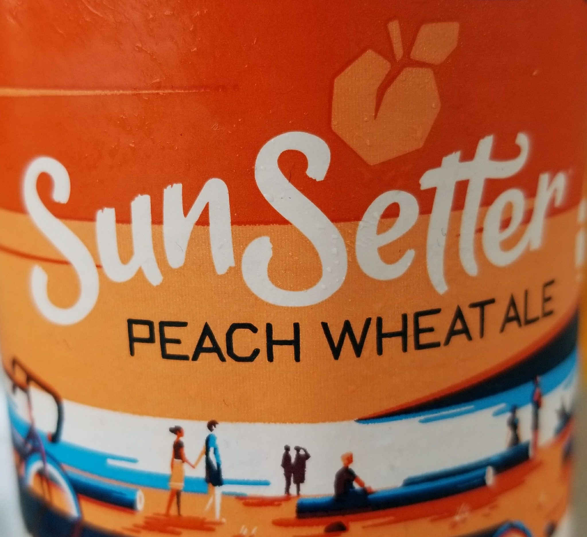 Stanley Park Sunsetter Peach Wheat Ale: Good vibrations